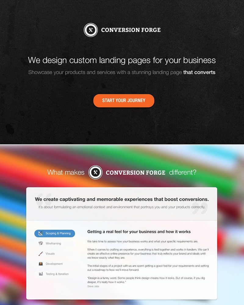 Conversion Forge | Design Shack