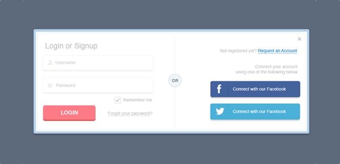Sign In Interface | Design Shack