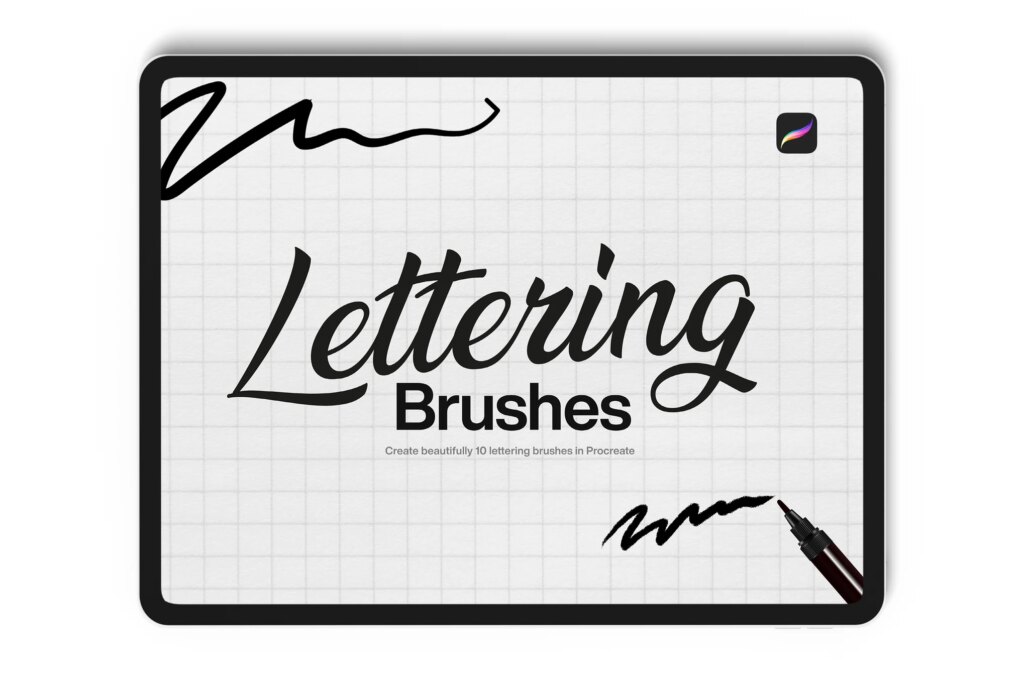 20+ Best Calligraphy Brushes for Procreate, Photoshop & More | Design Shack