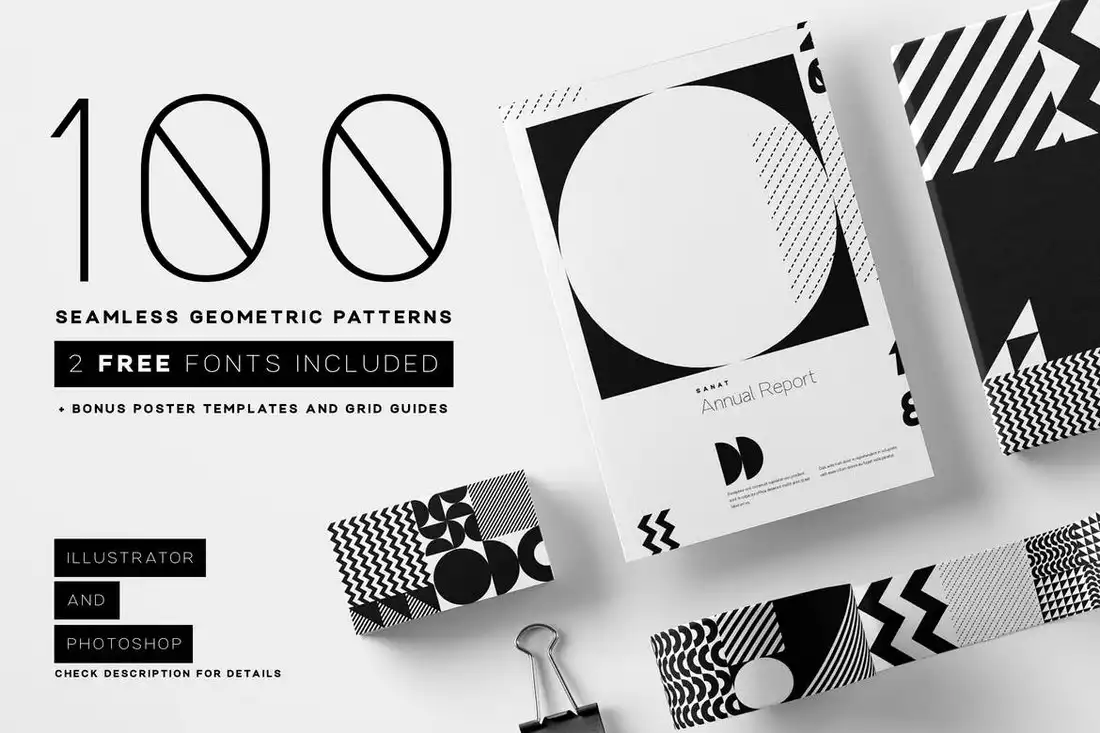 100 Seamless Geometric Patterns | Design Shack