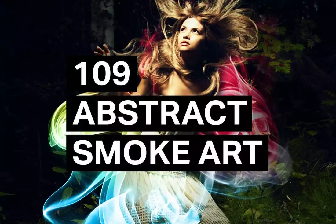 109 Abstract Smoke Art Brushes | Design Shack