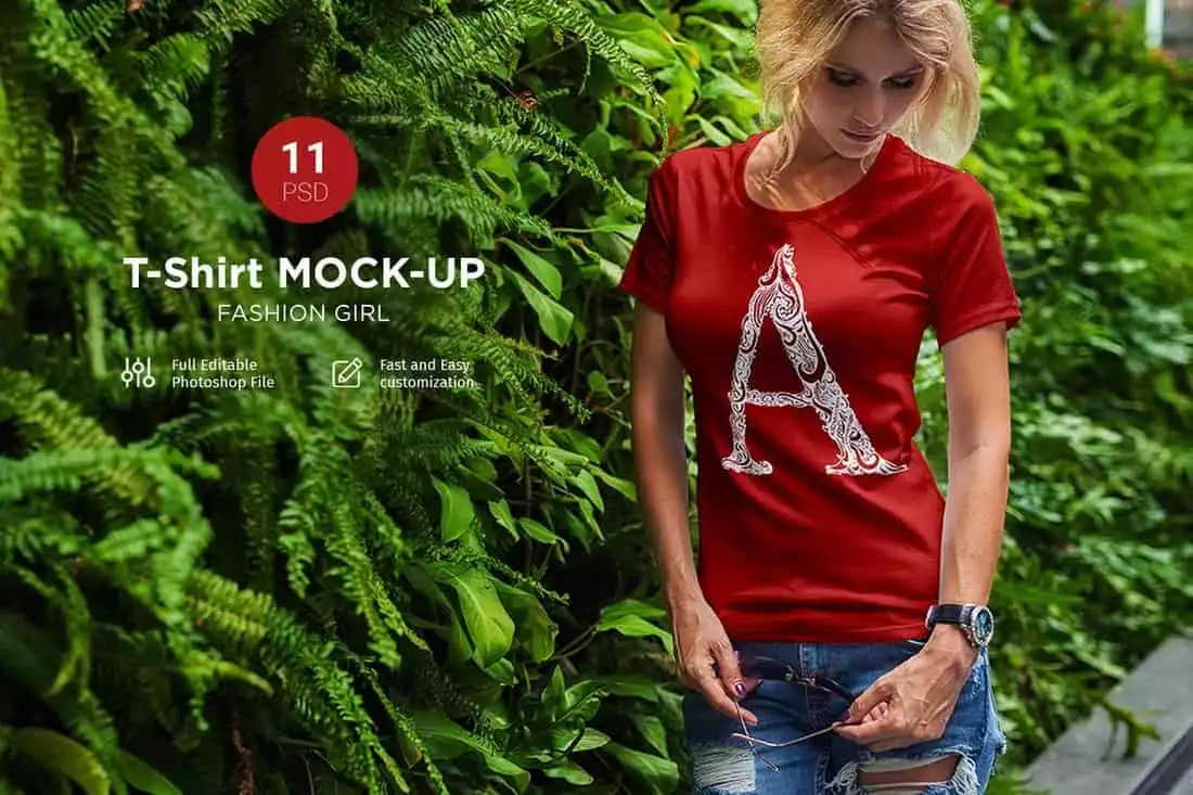 11 T-Shirt Mockup Templates | Design Shack