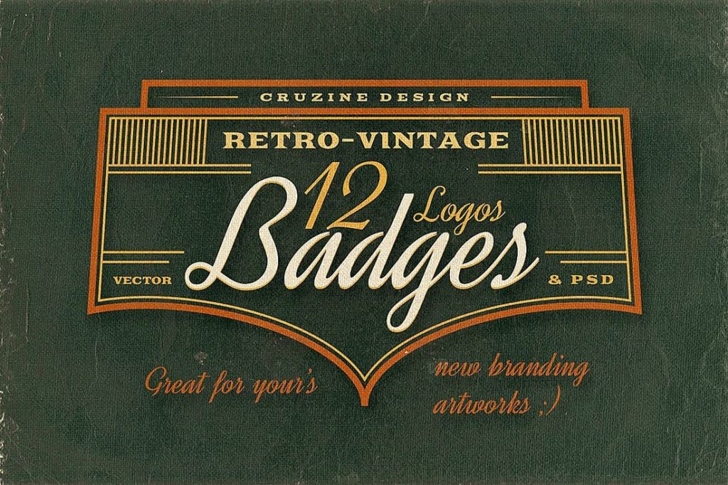 20+ Best Vintage Icon Packs, Badges & Insignias (Free & Premium ...