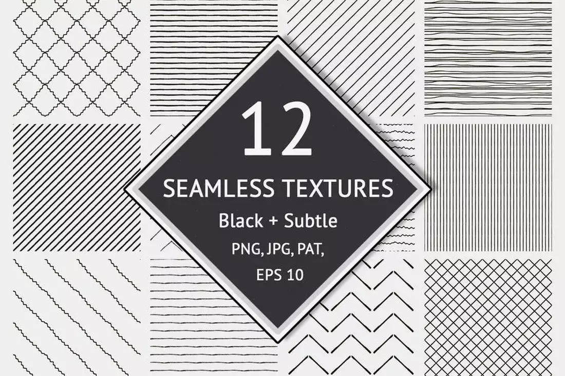 12 Seamless Textured Patterns | Design Shack