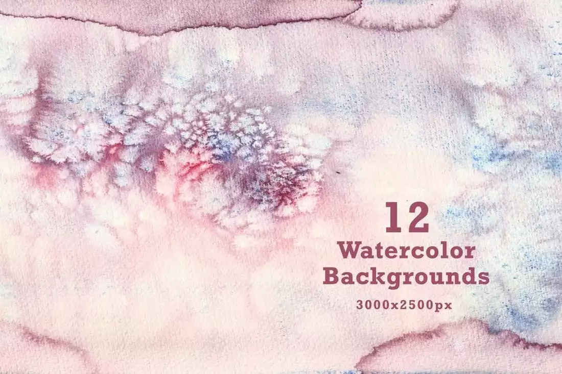 12 Watercolor Backgrounds | Design Shack