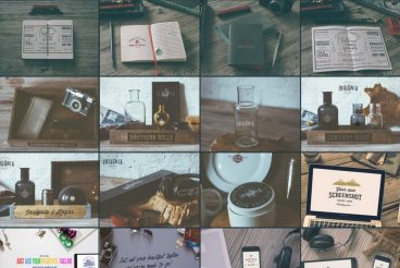 45+ Stunning Vintage Mockup Packs & Graphics | Design Shack