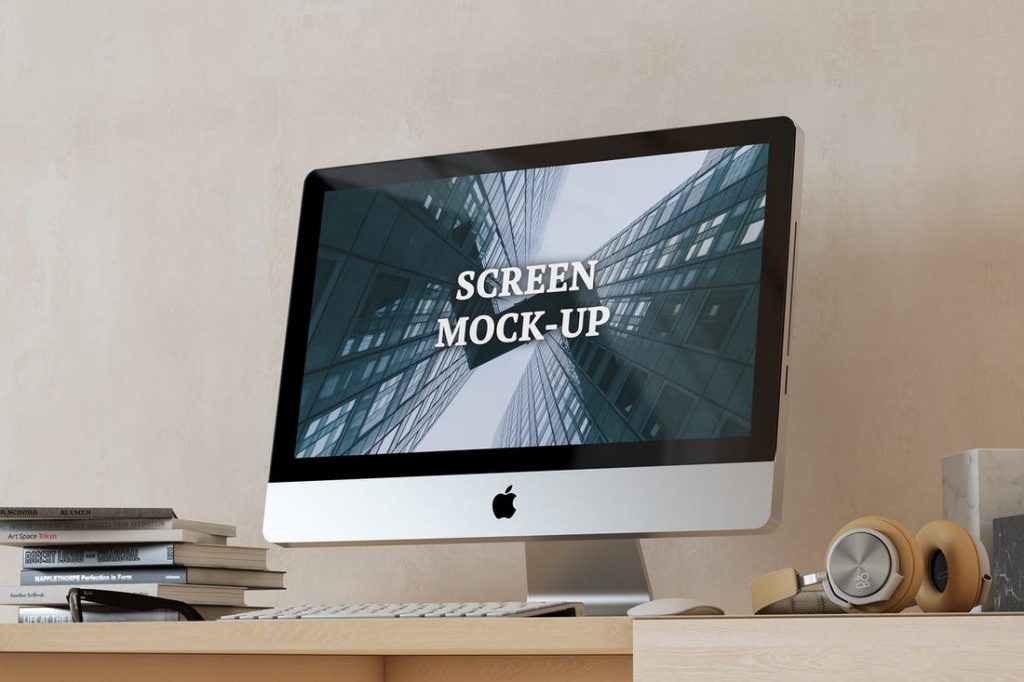 55+ iMac Mockup PSDs, Photos & Vectors 2023 | Design Shack