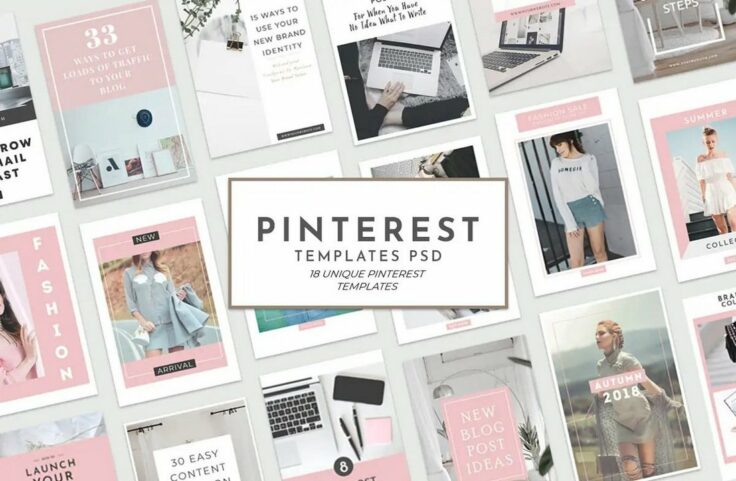 20+ Best Pinterest Templates for Posts & Banners (Free & Pro) | Design ...