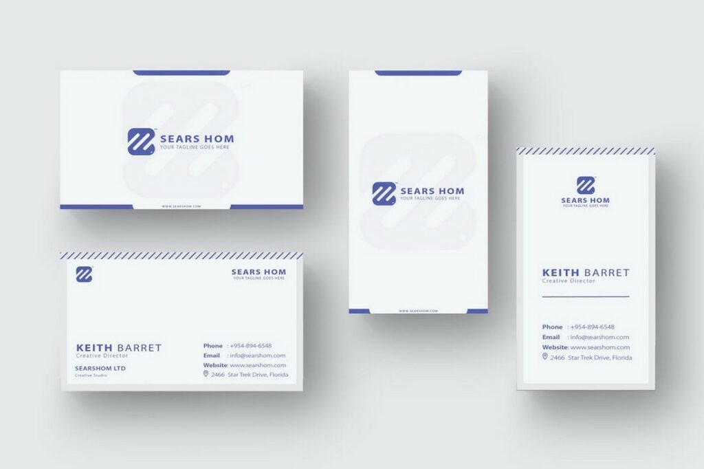 30+ Minimal Business Card Design Templates for 2025 | Design Shack