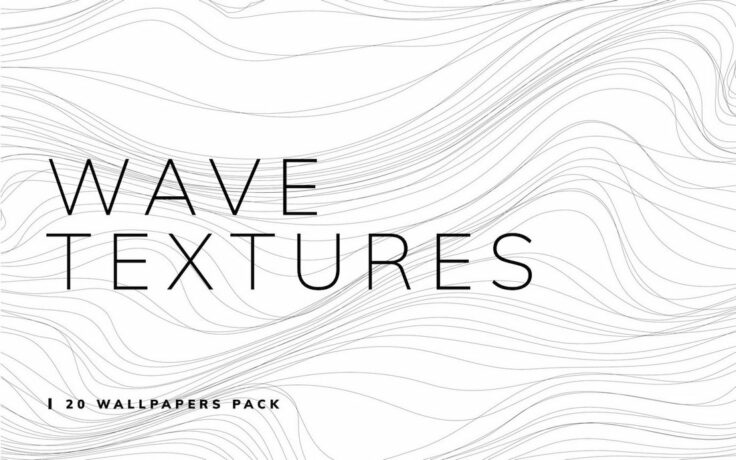 30+ Wavy Backgrounds & Textures | Design Shack