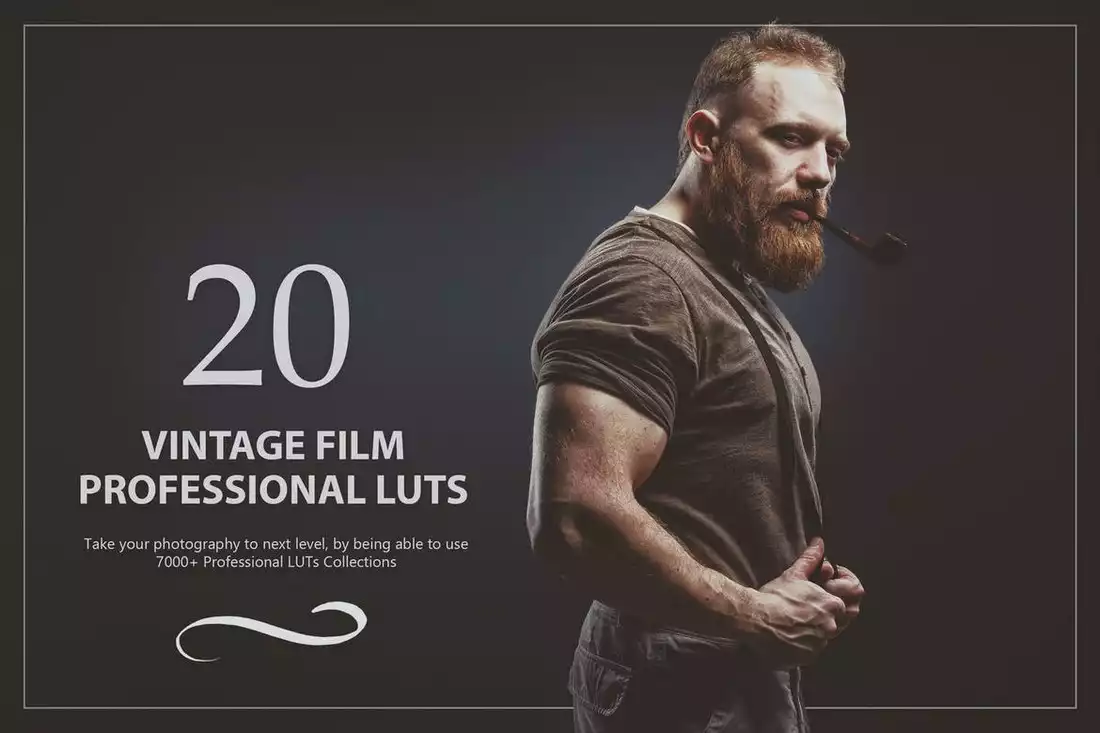 20 Vintage Film Lightroom LUTs Pack | Design Shack