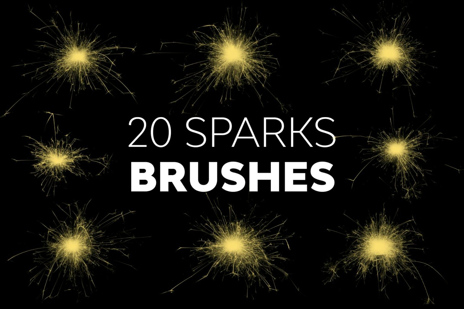 20+ Best Photoshop Sparkle Brushes, Effects & Overlays | Design Shack