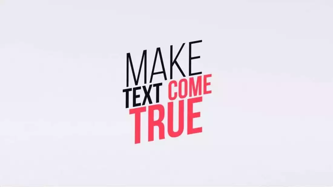 20 Typography Scenes After Effects Title Template | Design Shack