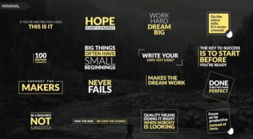 20+ Text & Typography Templates for Final Cut Pro (Animated Text ...