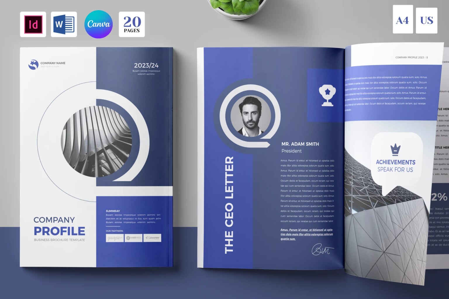 100+ Best Company Profile Templates (Word + PowerPoint) 2025 - Shack Design