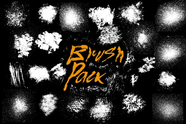 20+ Best Splat & Splatter Photoshop Brushes for Paint Splats | Design Shack