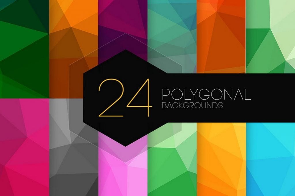40+ Beautiful Geometric & Polygon Background Textures 2021 – Yes Web ...