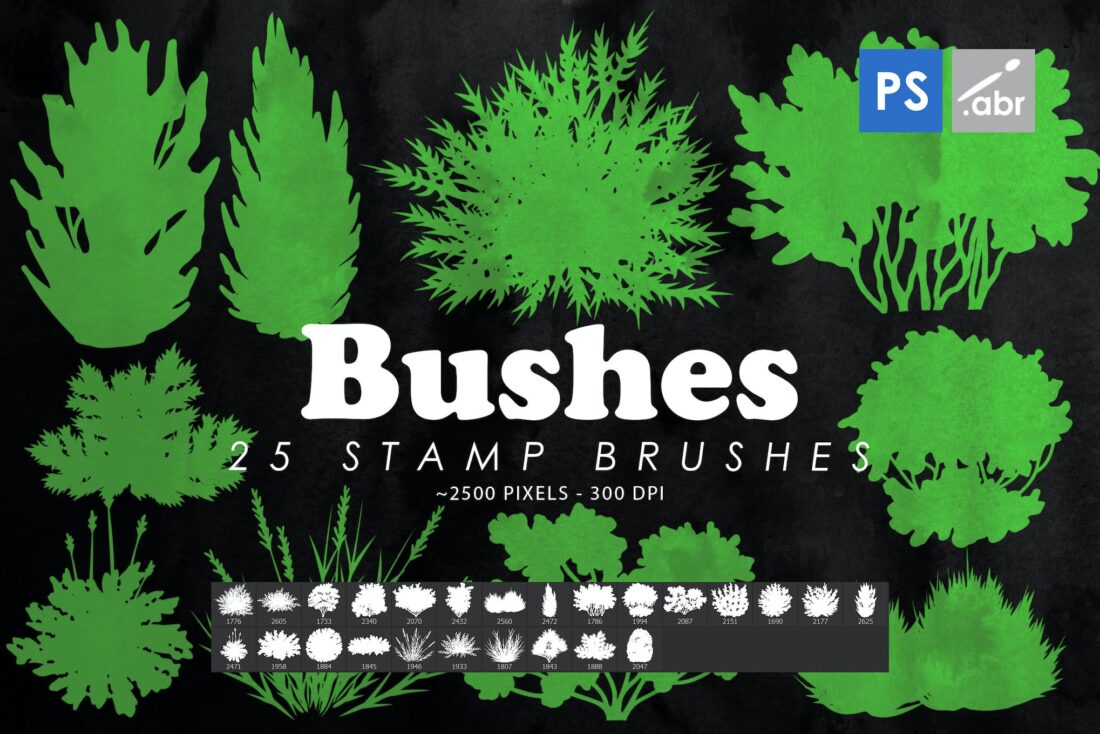 15+ Grass Photoshop Brushes, Textures & Patterns | Design Shack