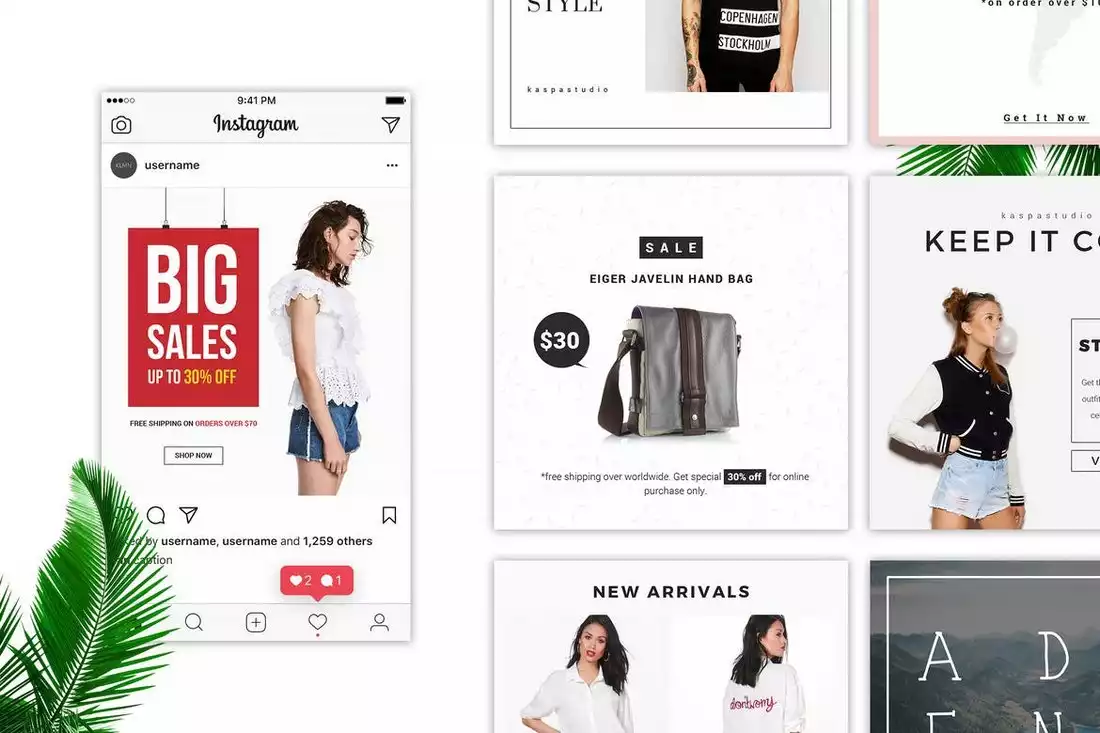 28 Multipurpose Instagram Post Templates | Design Shack