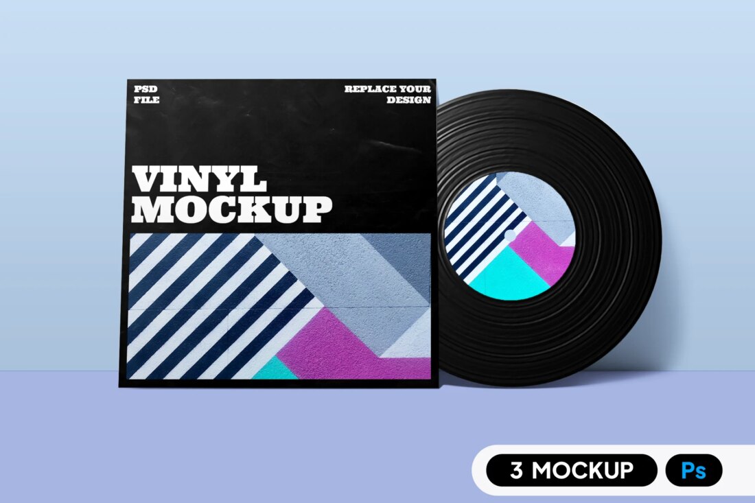 35+ Best Vinyl Mockups 2025 | Design Shack