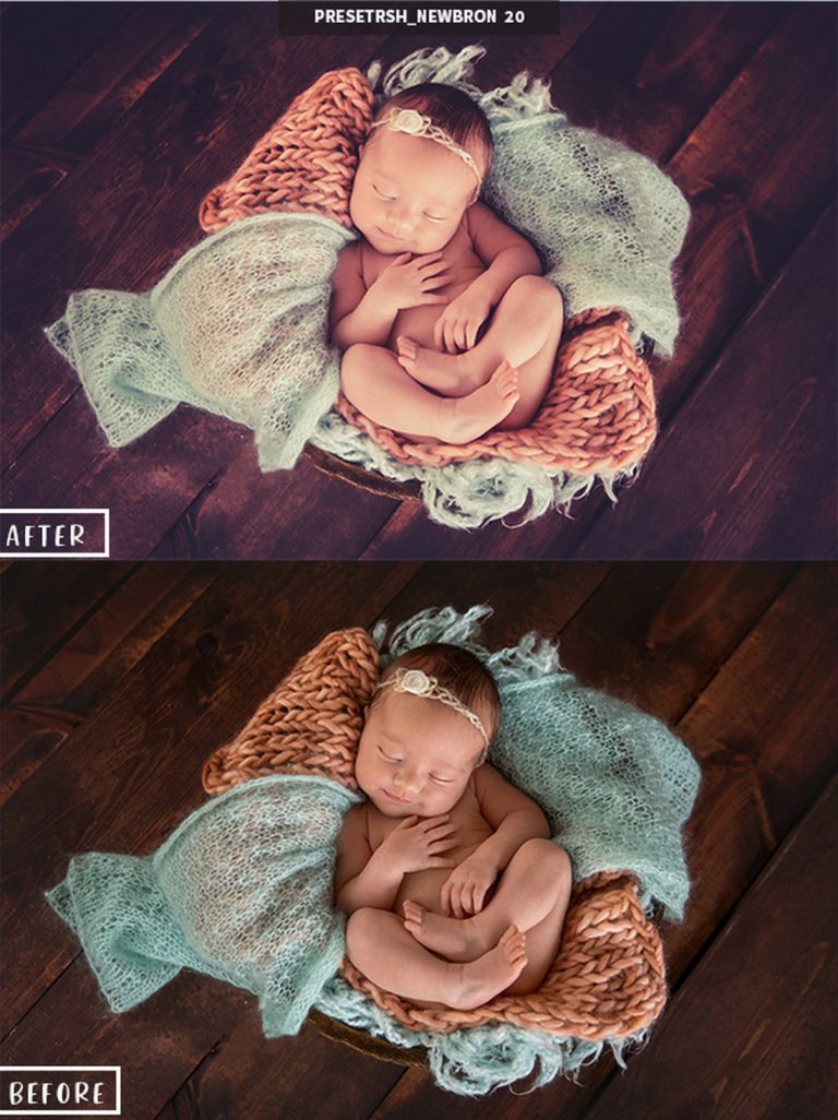 35+ Best Newborn Lightroom Presets for Baby Photography | Design Shack
