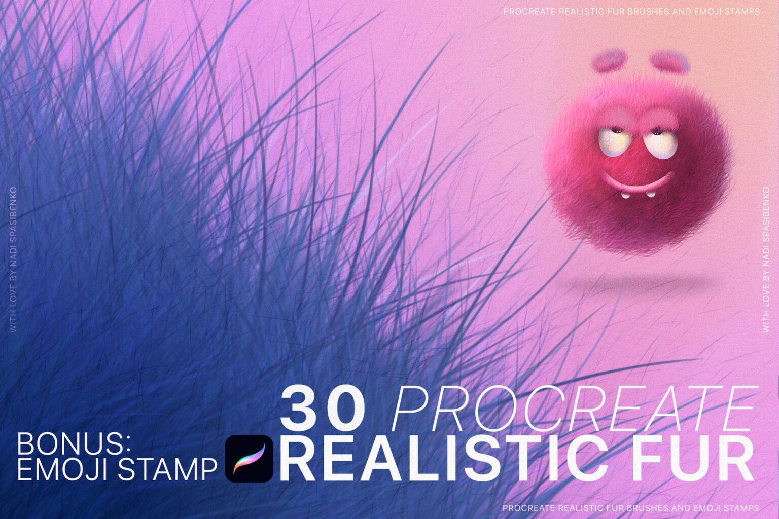 20+ Best Hair Brushes for Photoshop & Procreate | Design Shack