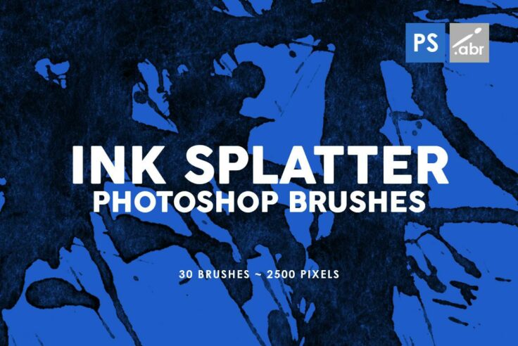 20+ Best Splat & Splatter Photoshop Brushes for Paint Splats | Design Shack
