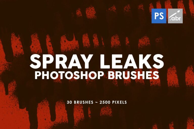 20+ Best Spray Paint Photoshop Brushes | Design Shack