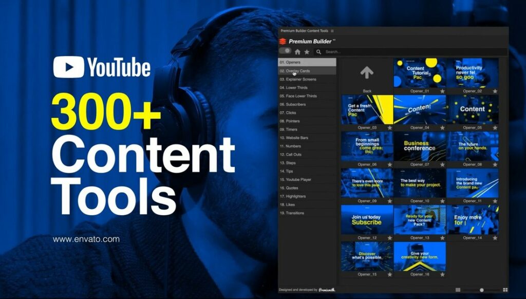 20+ Template & Intro Saluran YouTube Terbaik untuk Premiere Pro ...