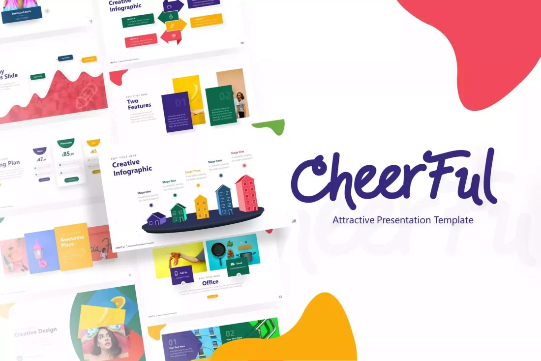Cheerful PowerPoint Template | Design Shack