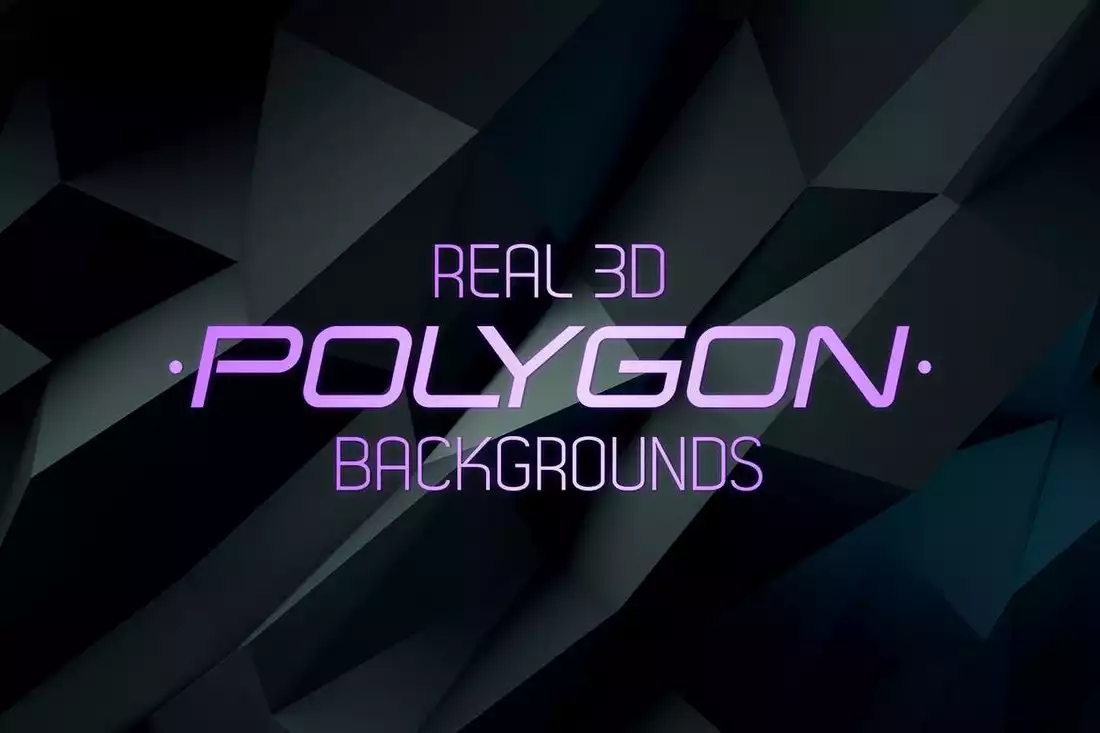 3D Polygon Backgrounds | Design Shack