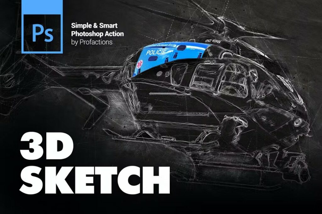 25+ Photo to Pencil Actions for Photoshop (Sketch + Drawing Effects ...