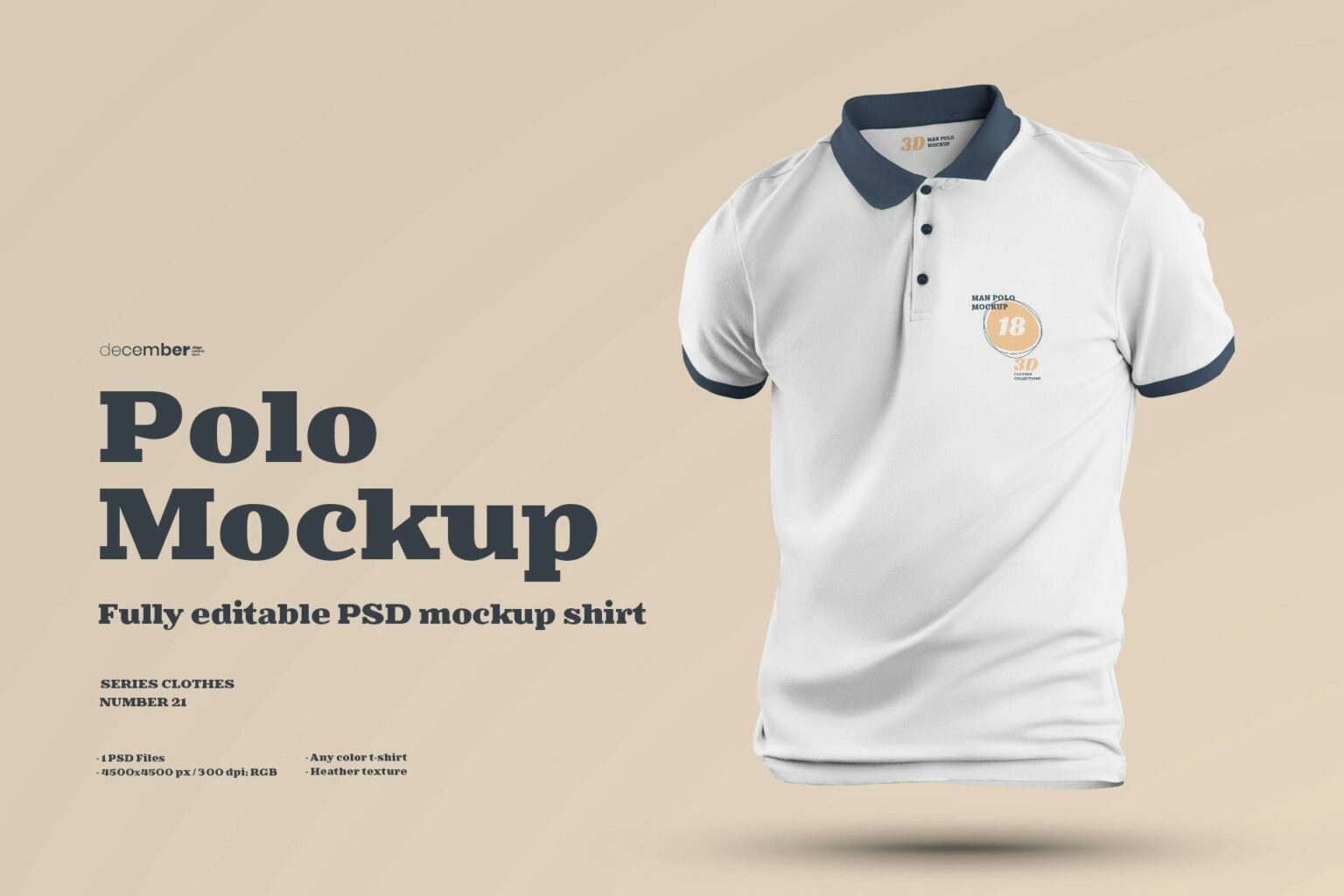 20+ Mockup Kaos Polo Terbaik - desainae.com
