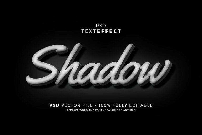 20+ Photoshop Shadow Effects & Actions (Lettering & More) | Design Shack