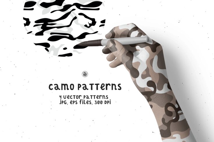 20+ Best Camo Patterns, Textures & Background Graphics | Design Shack