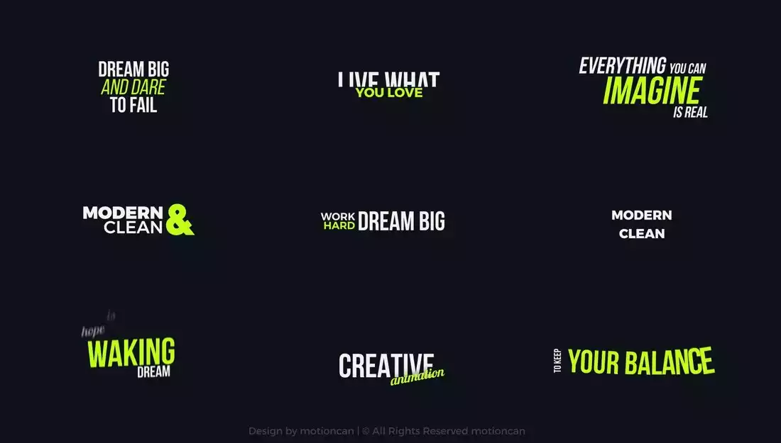 40 Kinetic Titles & Text Effects for Premiere Pro | Design Shack