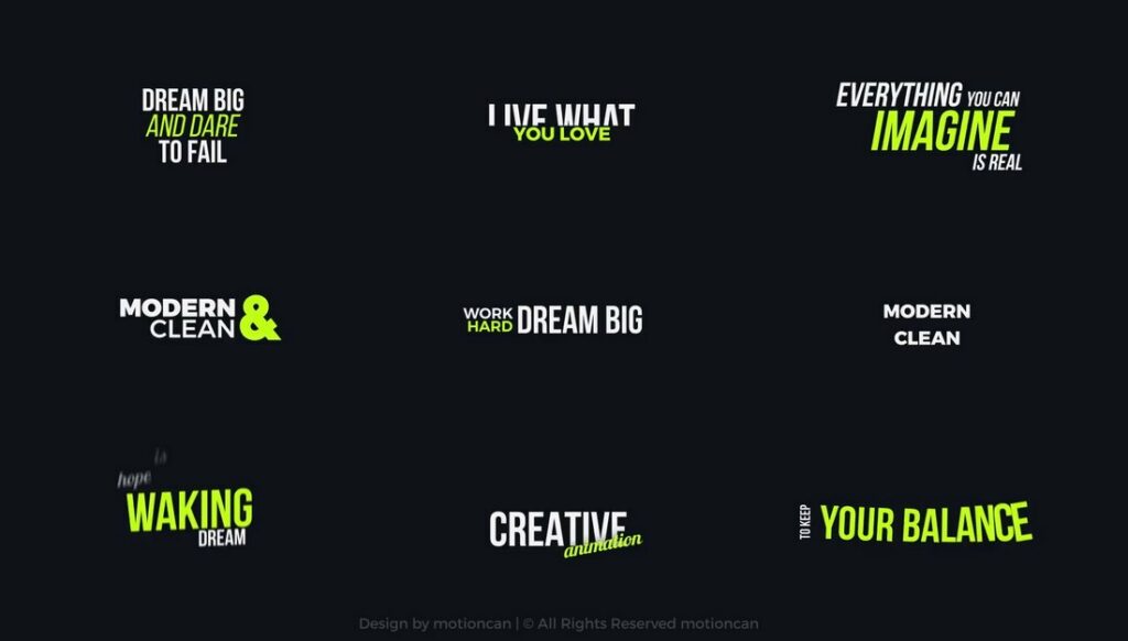 30+ Text Effects and Animated Typography Templates for Premiere Pro ...