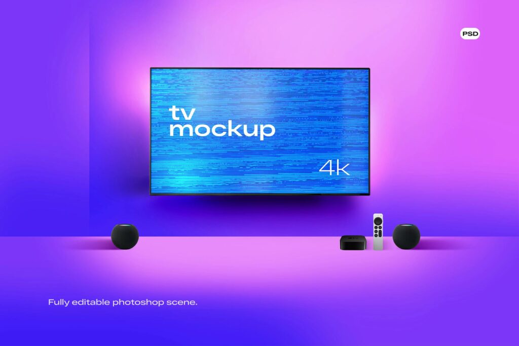 25+ Best TV Mockup Templates (TV Screens and Frames) | Design Shack