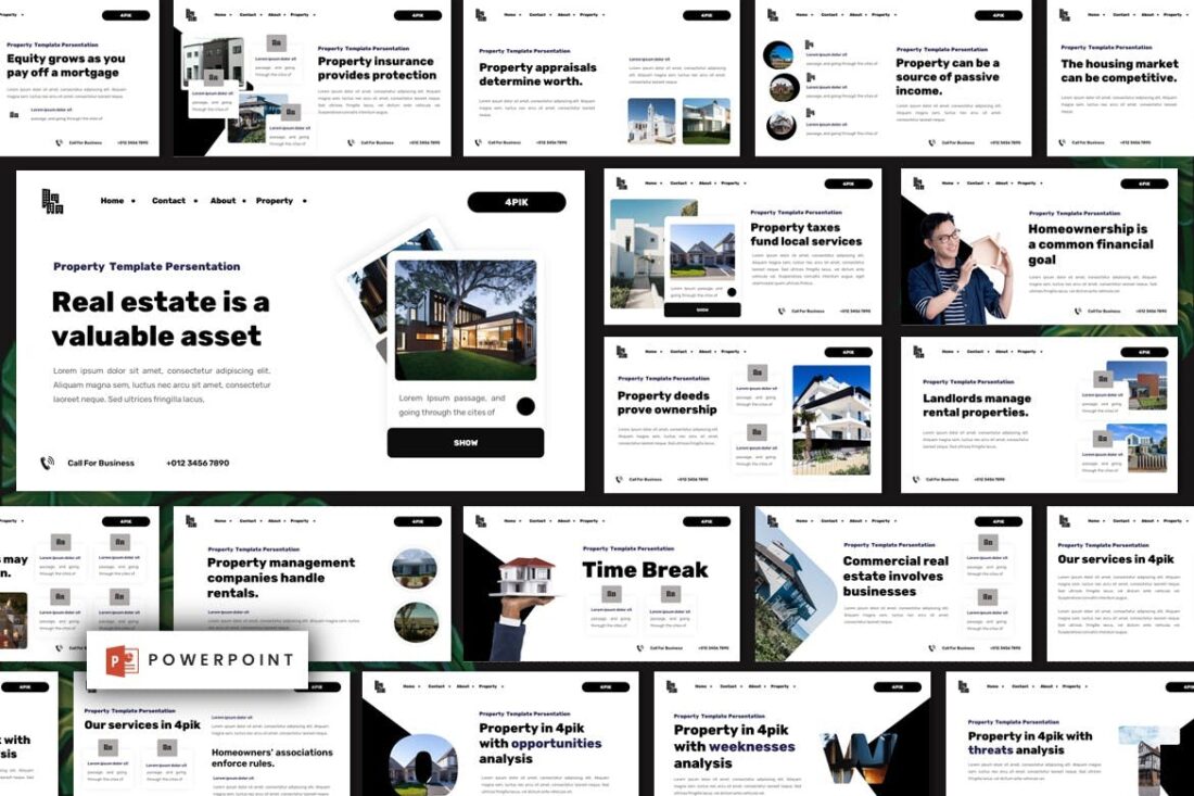 30+ Real Estate PowerPoint Templates (For Property Listings) 2024 ...