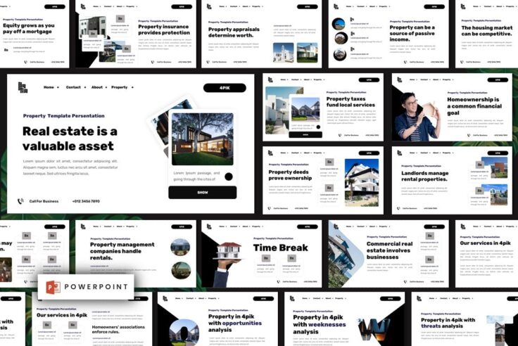 30+ Real Estate PowerPoint Templates (For Property Listings) 2024 ...