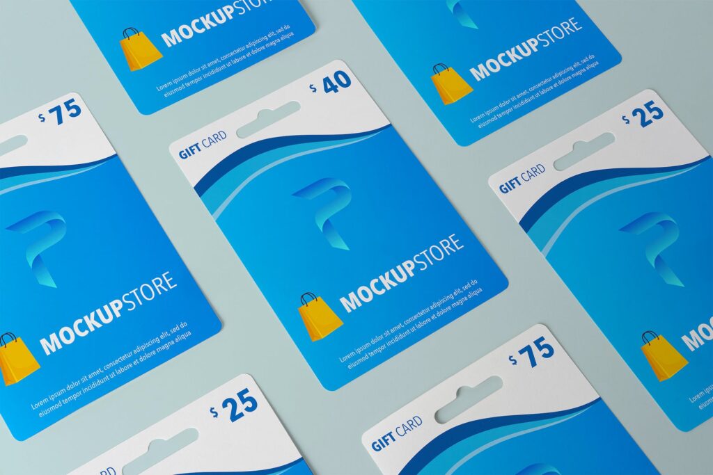 40+ Gift Card Mockup Templates (Free & Pro) | Design Shack