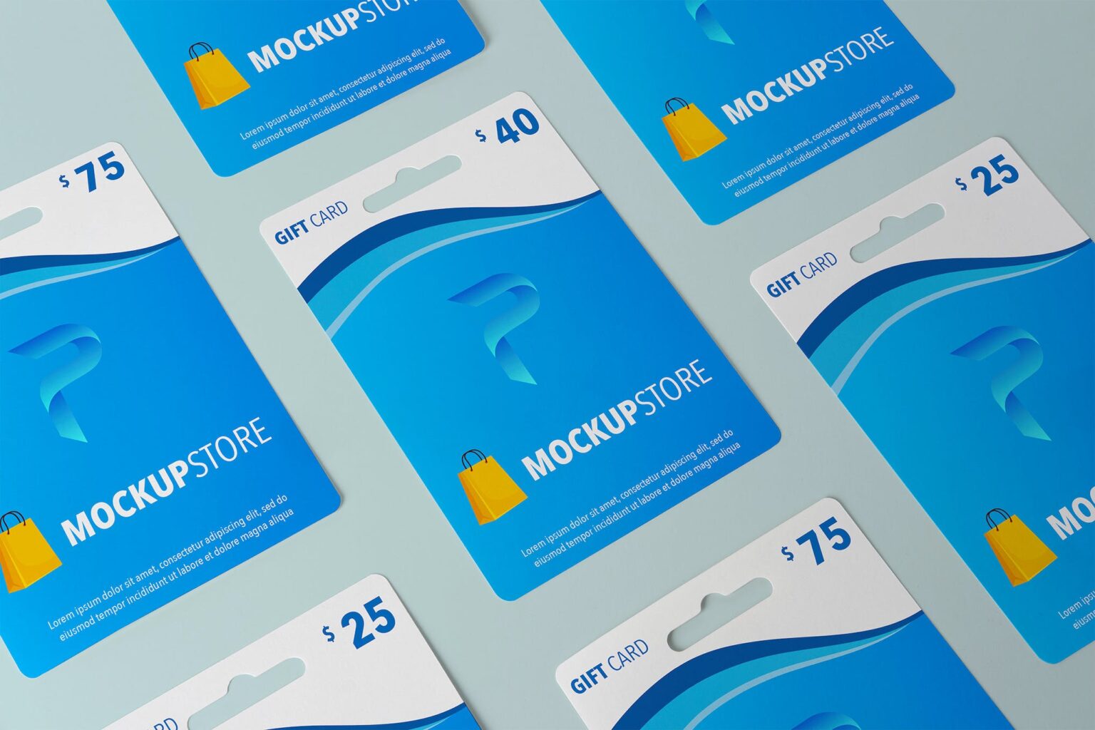 40+ Gift Card Mockup Templates (Free & Pro) | Design Shack