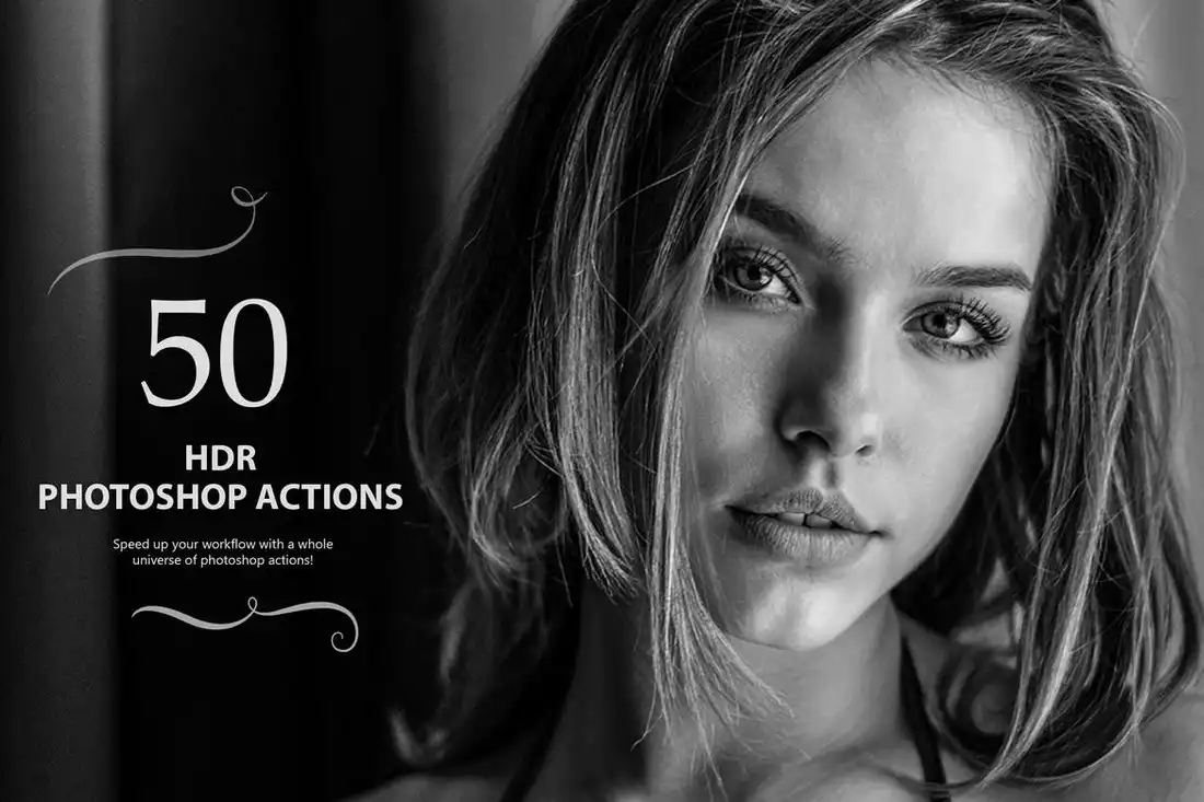 50 HDR Photoshop Actions Vol 1 | Design Shack