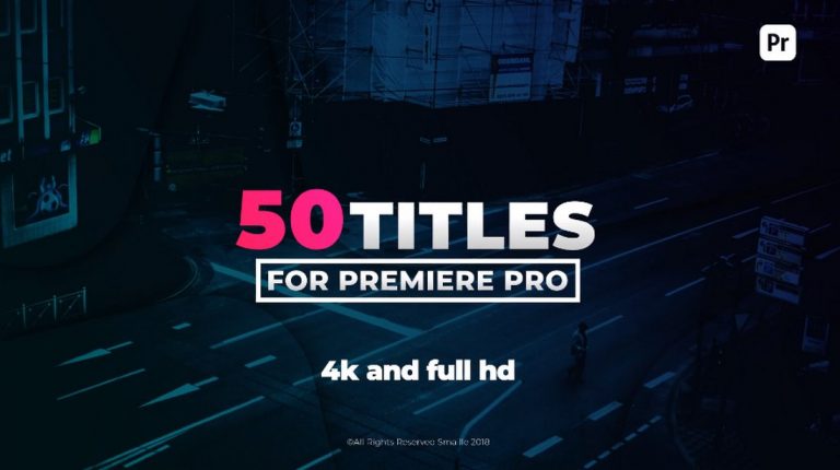 50 Best Premiere Pro Animated Title Templates 2021 Claim Dream