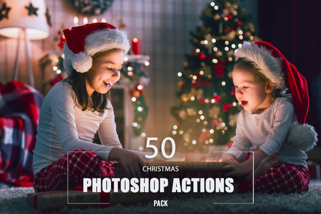 30+ Christmas Photoshop Brushes, Actions & Text Effects | Design Shack