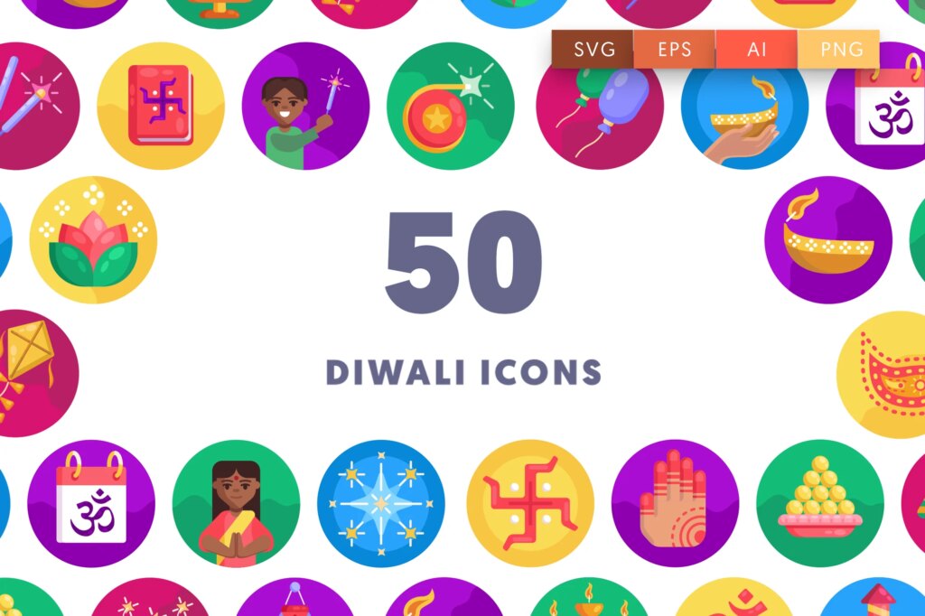 25+ Diwali Mockups, Icons, Graphics & Resources | Design Shack