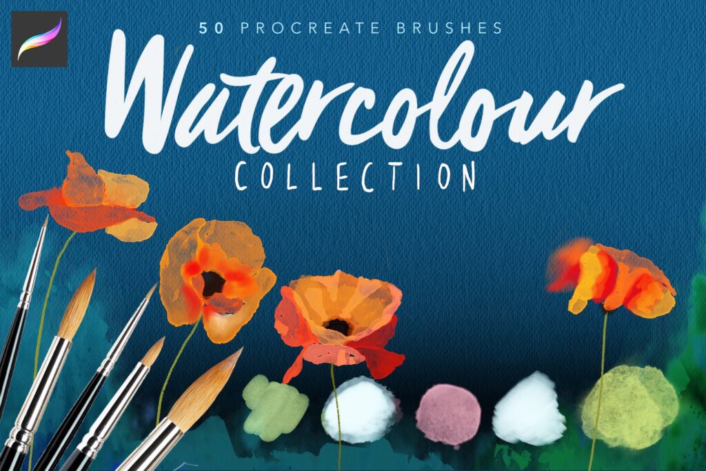 25+ Best Procreate Watercolor Brushes