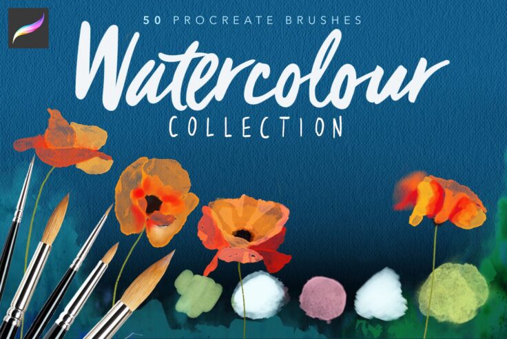 25+ Best Procreate Watercolor Brushes | Design Shack
