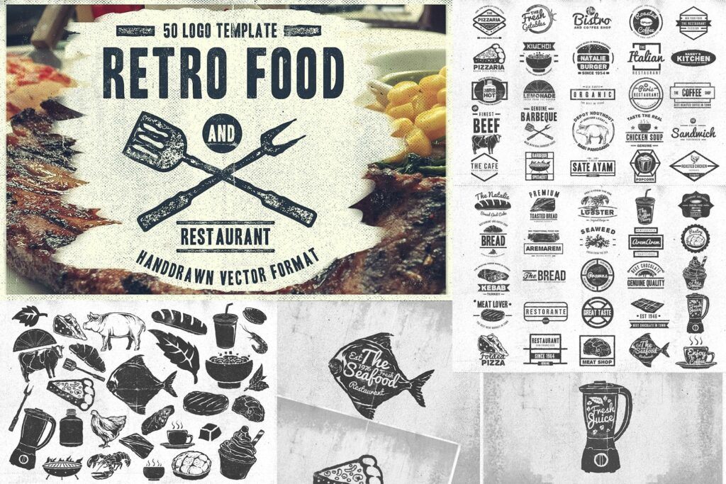 20+ Best Restaurant Logo Ideas & Templates (Free & Pro) | Design Shack