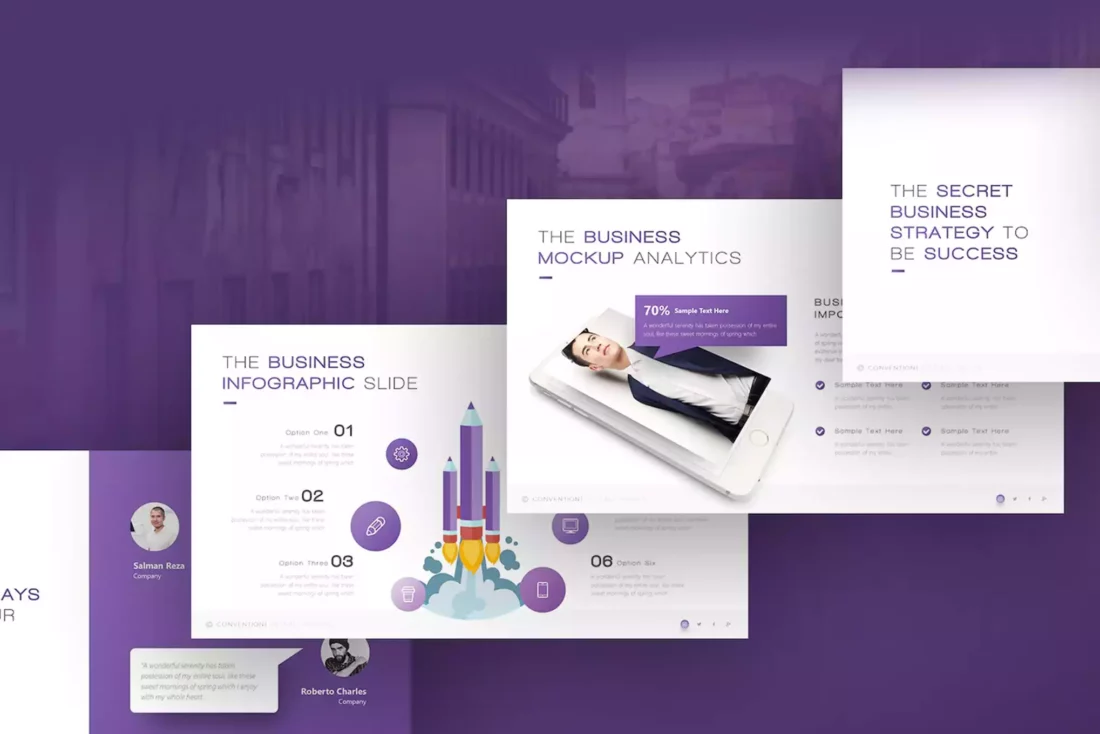 Convention Presentation Template | Design Shack